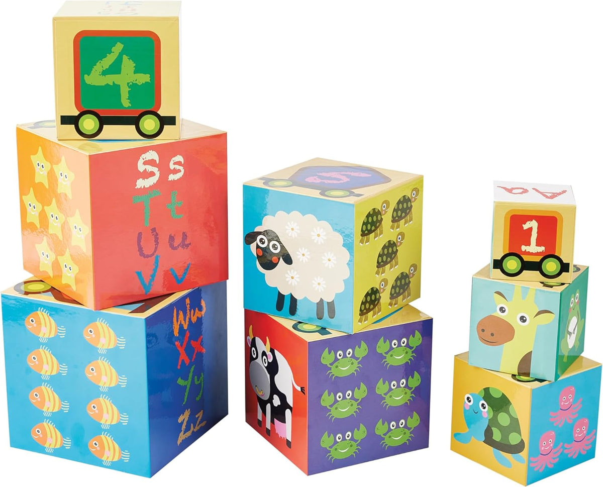 Stack 'n Learn Cubes | Noggin Factory Toy Shop