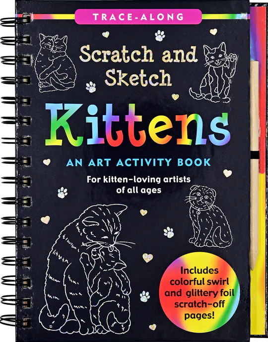 Scratch & Sketch Kittens | Noggin Factory Toy Shop