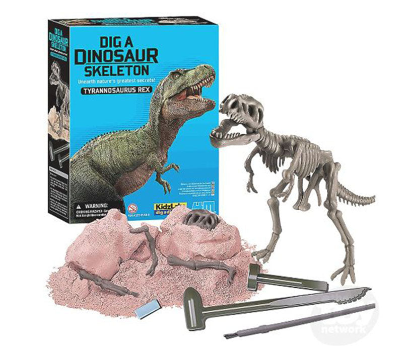 Dig A Dinosaur Skeleton - T-Rex | Noggin Factory Toy Shop