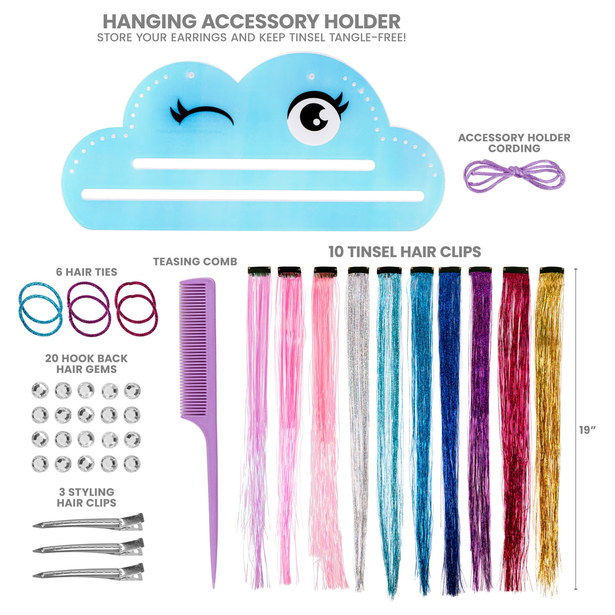 Shimmer & Shine Tinsel Hair Play Kit | Noggin Factory Toy Shop
