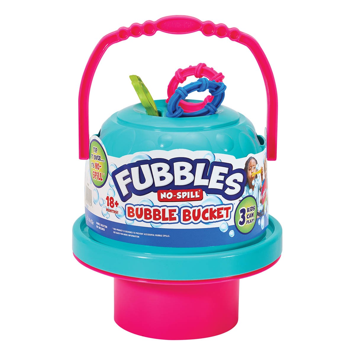 Big Bubble Bucket with Bubbles | Noggin Factory Toy Shop