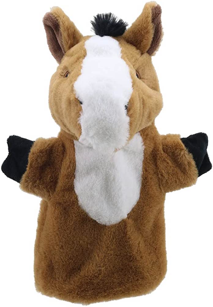 Puppet Buddies- Horse Hand Puppet | Noggin Factory Toy Shop