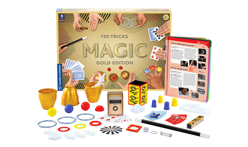 Magic Gold Edition 150 Tricks | Noggin Factory Toy Shop