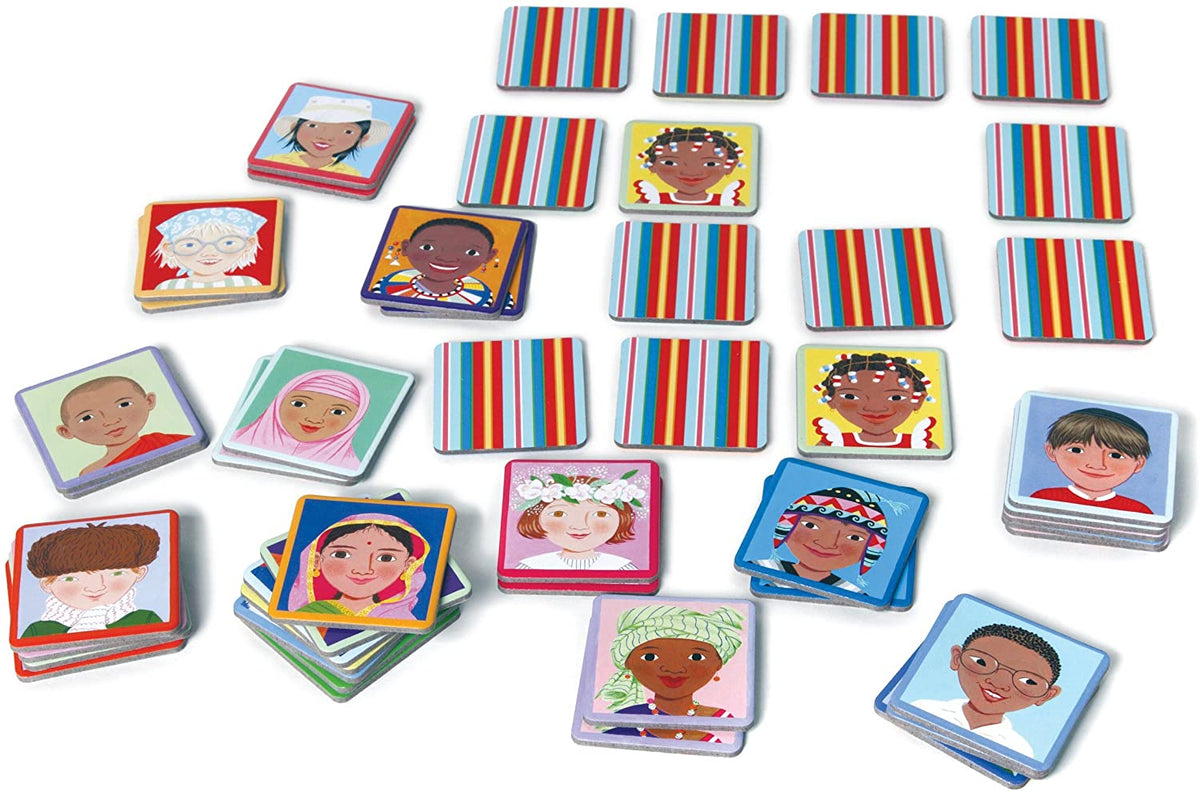 I Never Forget a Face Memory & Matching Game | Noggin Factory Toy Shop